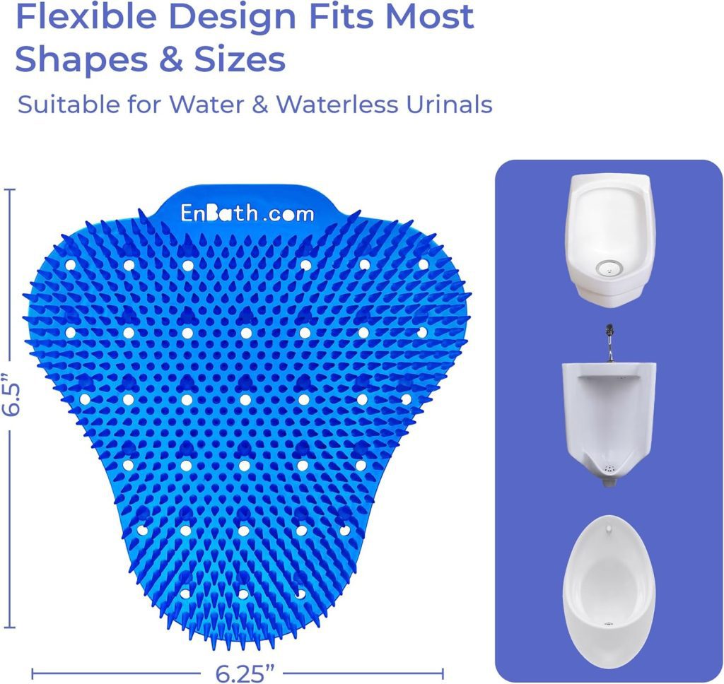 Urinal Screen Deodorizer for Men's Bathroom (24 Pack), Ocean Scented ...